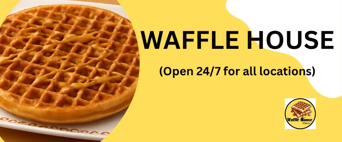 Waffle house menu with prices (2025)